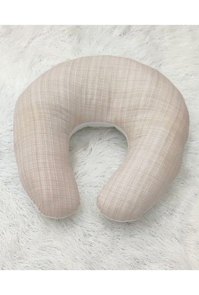mordesign Çift Taraflı Emzirme Yastığı / Bebek Destek Minderi, %100 Pamuklu Kumaş, Gökkuşağı Seri, Krem mordesign Çift Taraflı Emzirme Yastığı / Bebek Destek Minderi, %100 Pamuklu Kumaş, Gökkuşağı Seri, Krem
