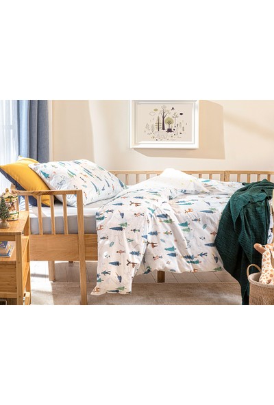 English Home Lovely Winter Pamuklu Çocuk Nevresim Takımı 160X220 cm Beyaz English Home Lovely Winter Pamuklu Çocuk Nevresim Takımı 160X220 cm Beyaz