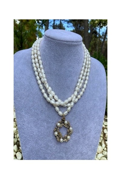 Petram Jewelry Inci Çelenk Tasarım Kolye