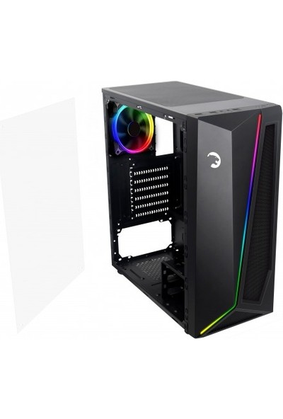 Gamepower 550W 1x120 mm Argb Fan Temperli Cam Mid ATX Dark Side Bilgisayar Kasası Gamepower 550W 1x120 mm Argb Fan Temperli Cam Mid ATX Dark Side Bilgisayar Kasası