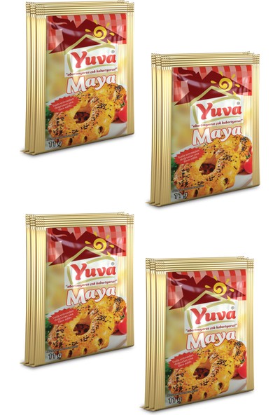 Yuva Instant Kuru Ekmek Mayası 3 x 11 gr x 4 Yuva Instant Kuru Ekmek Mayası 3 x 11 gr x 4