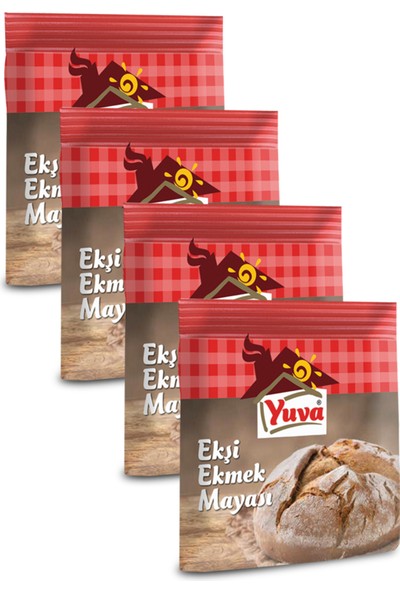 Yuva Ekşi Ekmek Mayası 35 gr x 4
