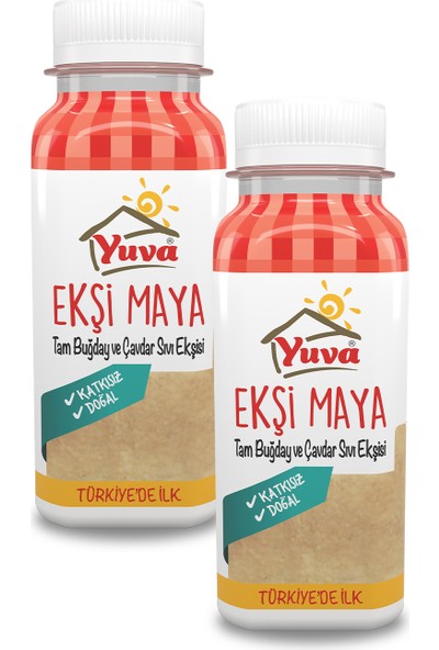 Yuva Sıvı Ekşi Maya 200 gr x 2