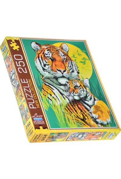 Utku Oyuncak LC7192 Laço Kids Kaplan Ailesi 250 Parça Puzzle Utku Oyuncak LC7192 Laço Kids Kaplan Ailesi 250 Parça Puzzle