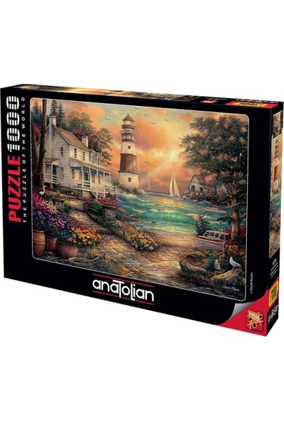 Anatolian Puzzle 1075 Anatolian Sahildeki Konak 1000 Parça Puzzle