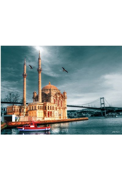 Anatolian Puzzle 3171 Anatolian Ortaköy Cami Nostalji 1000 Parça Puzzle