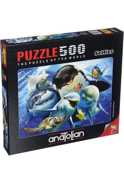 Anatolian Puzzle 3585 Anatolian Derinlerde Selfie / 500 Parça Puzzle