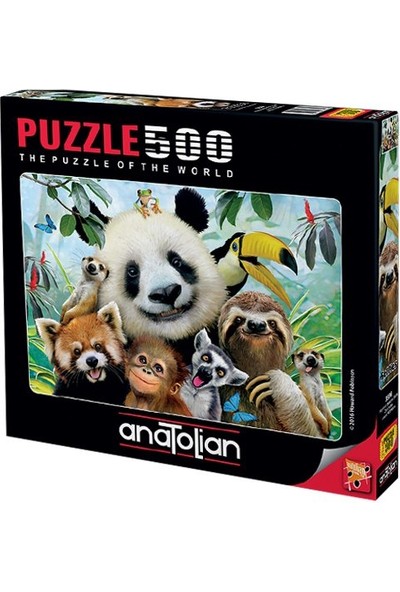 Anatolian Puzzle 3596 Anatolian Hayvanat Bahçesi Selfie / 500 Parça Puzzle Anatolian Puzzle 3596 Anatolian Hayvanat Bahçesi Selfie / 500 Parça Puzzle