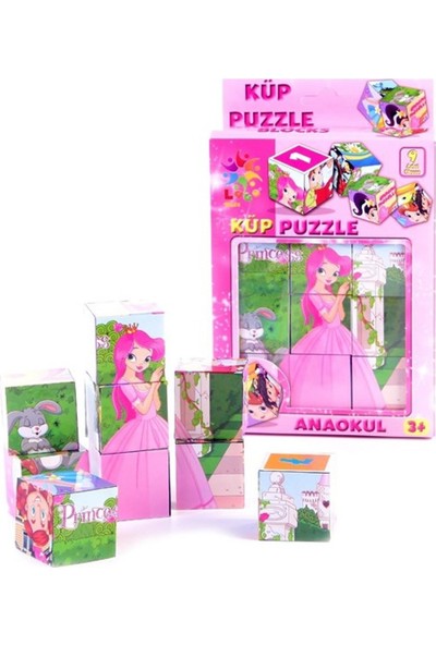 Utku Oyuncak LCKÜP002 Laço Kids 9 Parça Küp Puzzle / Pembe Kutu Utku Oyuncak LCKÜP002 Laço Kids 9 Parça Küp Puzzle / Pembe Kutu