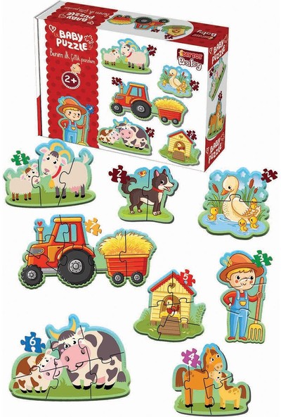 Dıytoy 1734 Dıytoy, Baby Puzzle- Ilk Çiftlik Puzzle Dıytoy 1734 Dıytoy, Baby Puzzle- Ilk Çiftlik Puzzle
