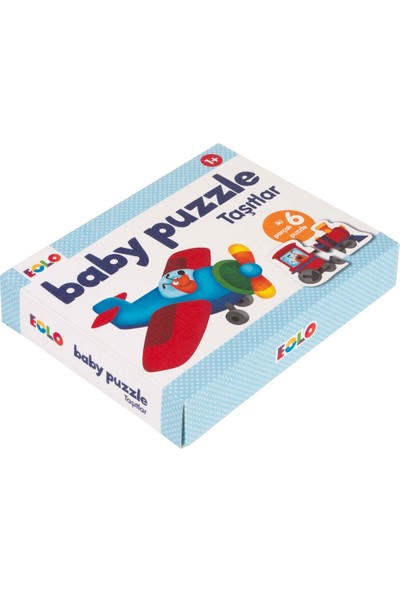 Utku Oyuncak LC7226 Laço, Baby Puzzle - Taşıtlar / +12 Ay