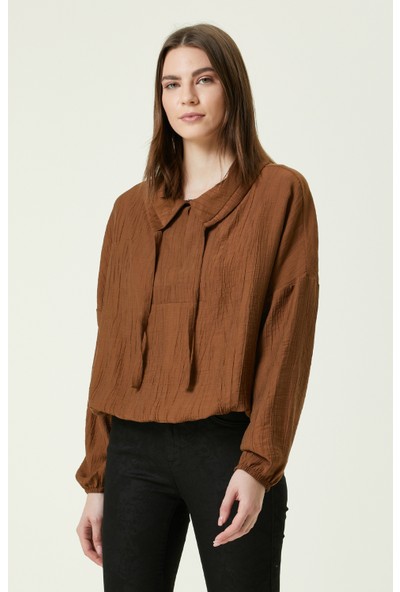 Network Regular Fit Açık Kahverengi Gömlek