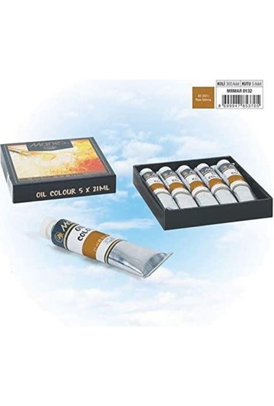 Maries Yağlı Boya 21ML E75-83 601 Ham Sienna Maries Yağlı Boya 21ML E75-83 601 Ham Sienna