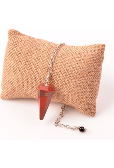 Taş Sandığı Jasper Taşı Pandül - Sarkaç Taş Sandığı Jasper Taşı Pandül - Sarkaç