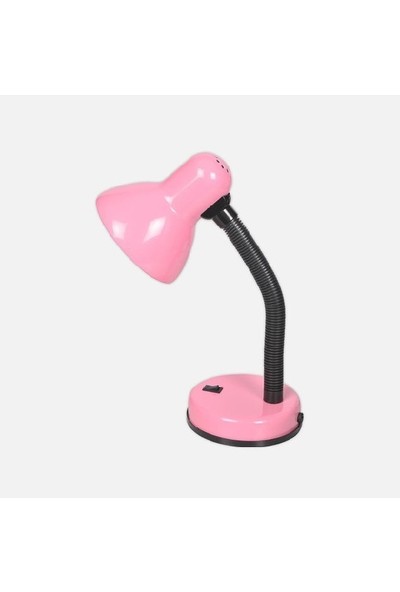 Mobgift Spiralli Retro Öğrenci Çalışma Masa Lambası (Pembe) Mobgift Spiralli Retro Öğrenci Çalışma Masa Lambası (Pembe)
