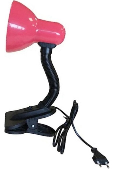 Mobgift Kıskaçlı/mandallı Spiralli Retro Öğrenci Çalışma Masa Lambası (Pembe) Mobgift Kıskaçlı/mandallı Spiralli Retro Öğrenci Çalışma Masa Lambası (Pembe)