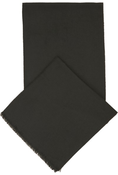 ALTINYILDIZ CLASSICS Erkek Siyah Siyah Örme Atkı