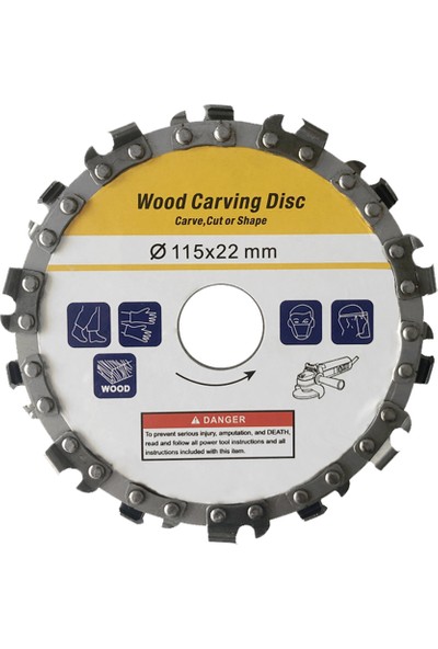 Mbw 115MM 14 Diş Paslanmaz Çelik Taşlama Makinesi Ağaç (Yurt Dışından)