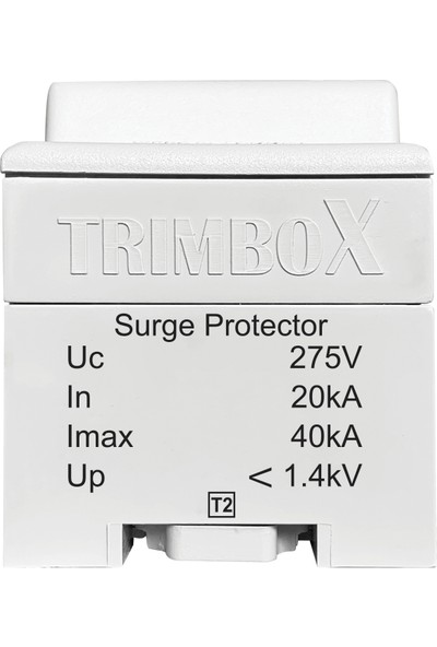 Trimbox YM3T2 C Sınıf 4 Kutuplu Parafudr Trimbox YM3T2 C Sınıf 4 Kutuplu Parafudr