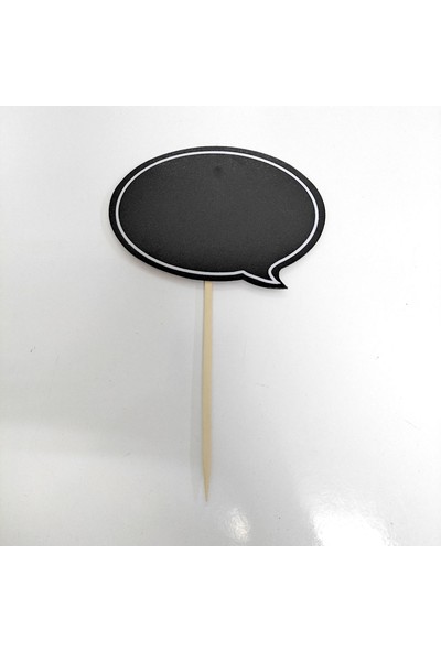 Kapkova Ahşap Saplamalı Silinebilir Pvc Fiyatlık Balon Figür (10 Adet)