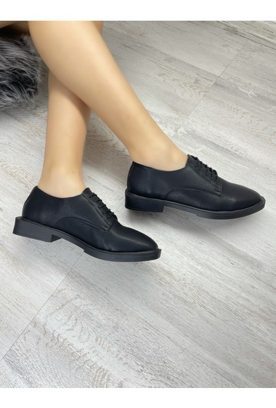 Colors Step Colorsstep Elva Maskulen Siyah Oxford Ayakkabı Colors Step Colorsstep Elva Maskulen Siyah Oxford Ayakkabı
