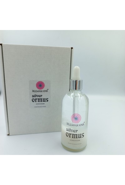 Muzaffer Kına Ormus Silver 100ML Muzaffer Kına Ormus Silver 100ML