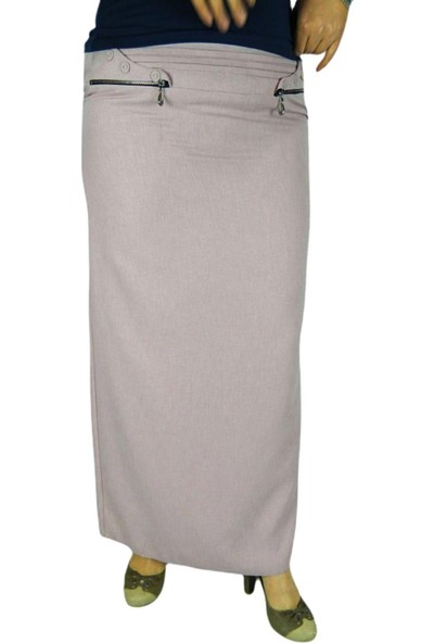 Monalisa Kadın Pembe Uzun Etek MNLS87003