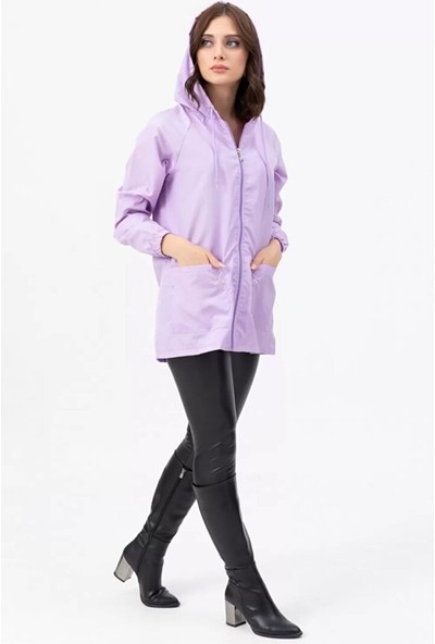 Giyoni Store Çift Cepli Yağmurluk