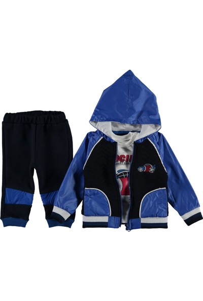 Paketle Express Araba Nakışlı Yağmurluk Takım 6 /24 Ay