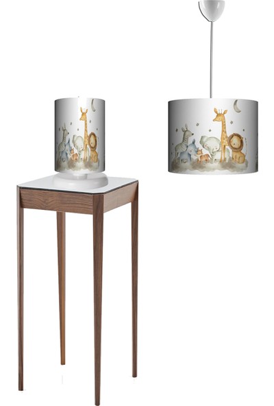 Trend Avize 1 Adet Avize 1 Adet Abajur Modern Çocuk ve Bebek Odası Avize Seti Trend Avize 1 Adet Avize 1 Adet Abajur Modern Çocuk ve Bebek Odası Avize Seti