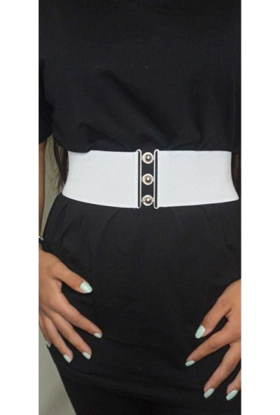 BellaVino Kadın Geçme Tokalı Kalın Korse Kemer KLM34567 BellaVino Kadın Geçme Tokalı Kalın Korse Kemer KLM34567