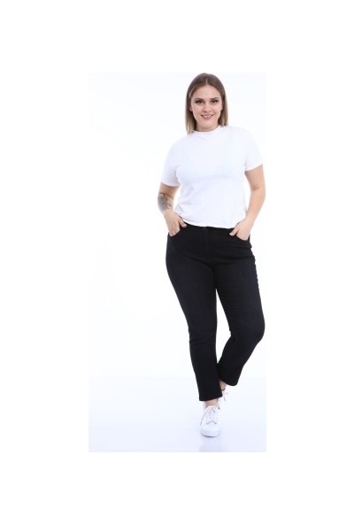 Era Lisa Büyük Beden Anne Kot Pantolon