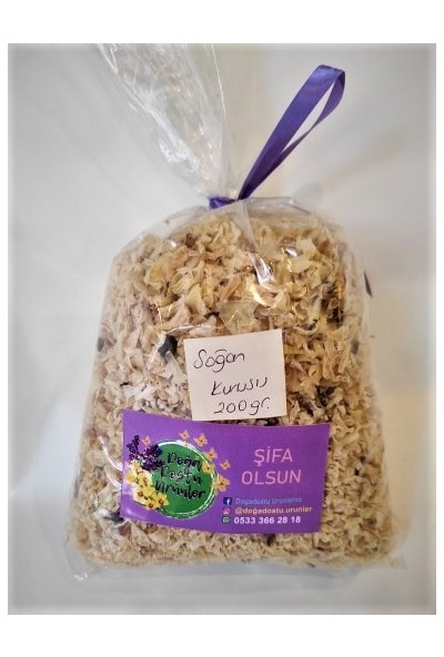 Doğa Dostu Ürünler Kurutulmuş Soğan 200