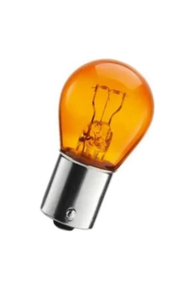 Zembil 12 V P21W Tek Duy Düz Tırnak Ampul BA15S Turuncu 2 Adet Zembil 12 V P21W Tek Duy Düz Tırnak Ampul BA15S Turuncu 2 Adet