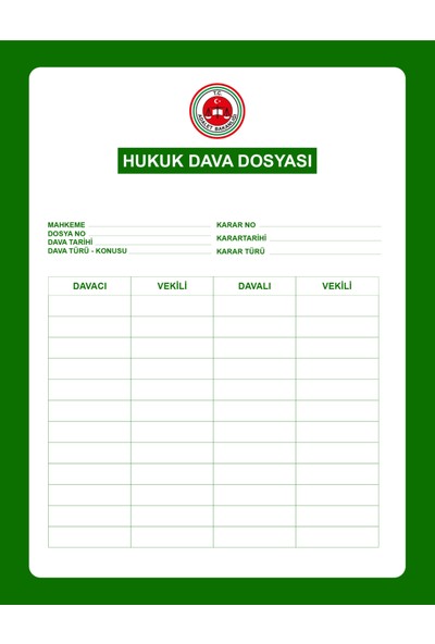 Pera Grafik Matbaa Mahkeme Hukuk Dava Avukat Dosyası 3 Renk Baskılı 50'li Pera Grafik Matbaa Mahkeme Hukuk Dava Avukat Dosyası 3 Renk Baskılı 50'li