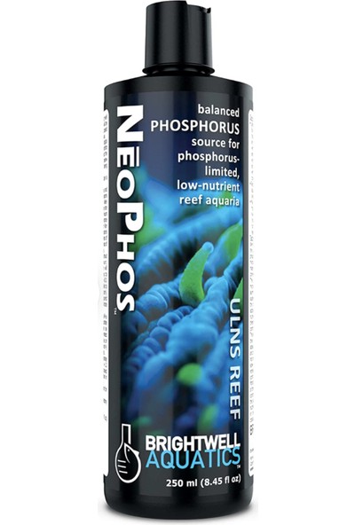 Brightwell Neophos 250 ml (Düşük Fosfatlı Tanklar Için Fosfat Arttırıcı) Brightwell Neophos 250 ml (Düşük Fosfatlı Tanklar Için Fosfat Arttırıcı)