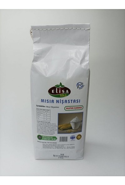 Elisa Gold Mısır Nişastası 1kg