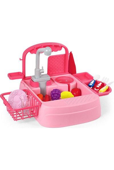Gal Toys Galtoys Pilli Mutfak Lavabosu Pembe Gal Toys Galtoys Pilli Mutfak Lavabosu Pembe