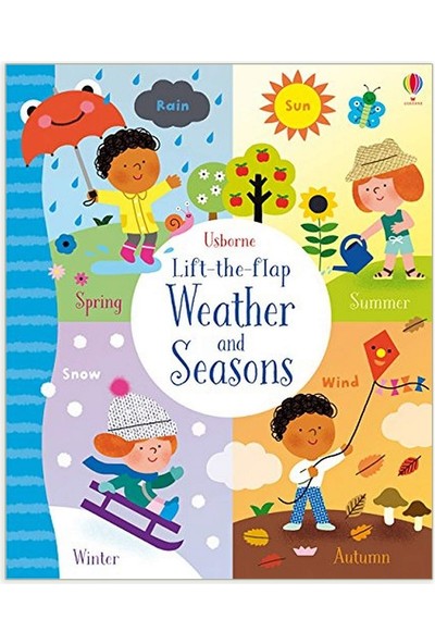 Lift-The-Flap Seasons And Weather (Ciltli) - Holly Bathie Lift-The-Flap Seasons And Weather (Ciltli) - Holly Bathie
