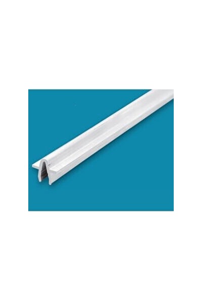 Aksmar Plastik Sürme Kapı Aluminyum Rayı (2 mt Boyunda)
