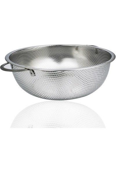 Paslanmaz Çelik Büyük Makarna Sebze Süzgeci Paslanmaz Çelik Büyük Makarna Sebze Süzgeci