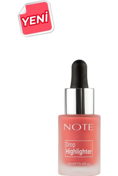 Note Drop Highlighter Likit Aydınlatıcı 01 Pearl Rose Note Drop Highlighter Likit Aydınlatıcı 01 Pearl Rose