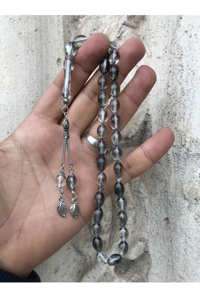 Sultan Telkari Hareli Siyah Tonda Toz Kehribar Tesbih Sultan Telkari Hareli Siyah Tonda Toz Kehribar Tesbih