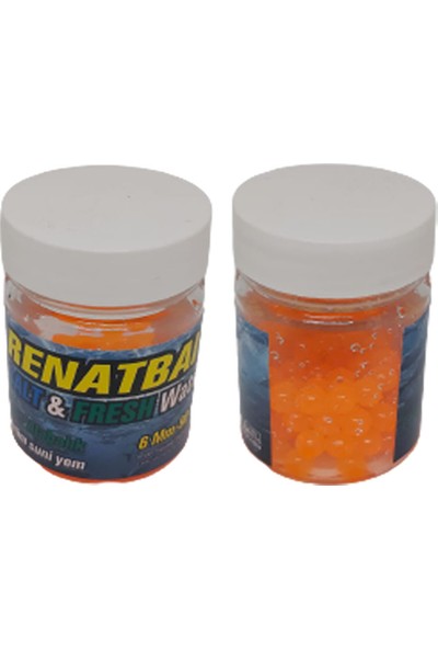 Renat Carp Renat Bait Salt Havyar Yemi Levrek, Çupra ve Alabalık Için 6 mm Somon Renat Carp Renat Bait Salt Havyar Yemi Levrek, Çupra ve Alabalık Için 6 mm Somon