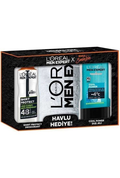 L'Oreal Paris Men Expert Loreal Men Expert Havlu Set L'Oreal Paris Men Expert Loreal Men Expert Havlu Set