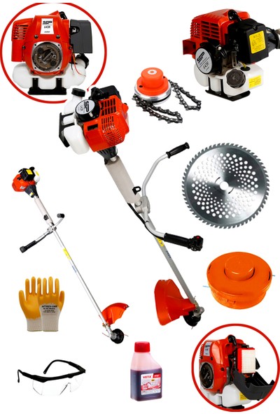 Spech Power Amerikan GTR59 Magnezyum Karter 7.9 Hp Yan Tipi Ot Çalı Tırpanı Benzinli Çim Biçme Makinesi Spech Power Amerikan GTR59 Magnezyum Karter 7.9 Hp Yan Tipi Ot Çalı Tırpanı Benzinli Çim Biçme Makinesi