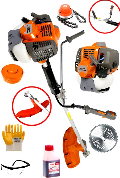 Spech Power Amerikan GTC60 Magnezyum Karter 7.9 Hp Yan Tipi Ot Çalı Tırpanı Benzinli Çim Biçme Makinesi Spech Power Amerikan GTC60 Magnezyum Karter 7.9 Hp Yan Tipi Ot Çalı Tırpanı Benzinli Çim Biçme Makinesi