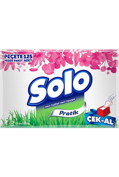 Solo Çek-Al Peçete Yedek