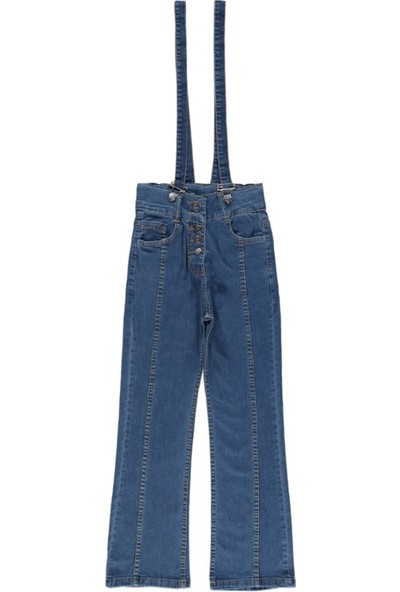 Paketle Express Yüksek Bel Kız Kot Slopet 12/16 Yaş