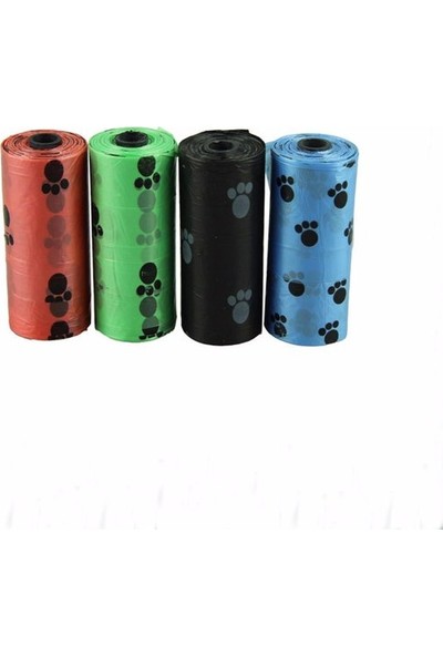 Safestore Evcil Hayvanlar Için 4 Lü Pati Desenli Kedi Köpek Kaka Poşeti Torbası Safestore Evcil Hayvanlar Için 4 Lü Pati Desenli Kedi Köpek Kaka Poşeti Torbası